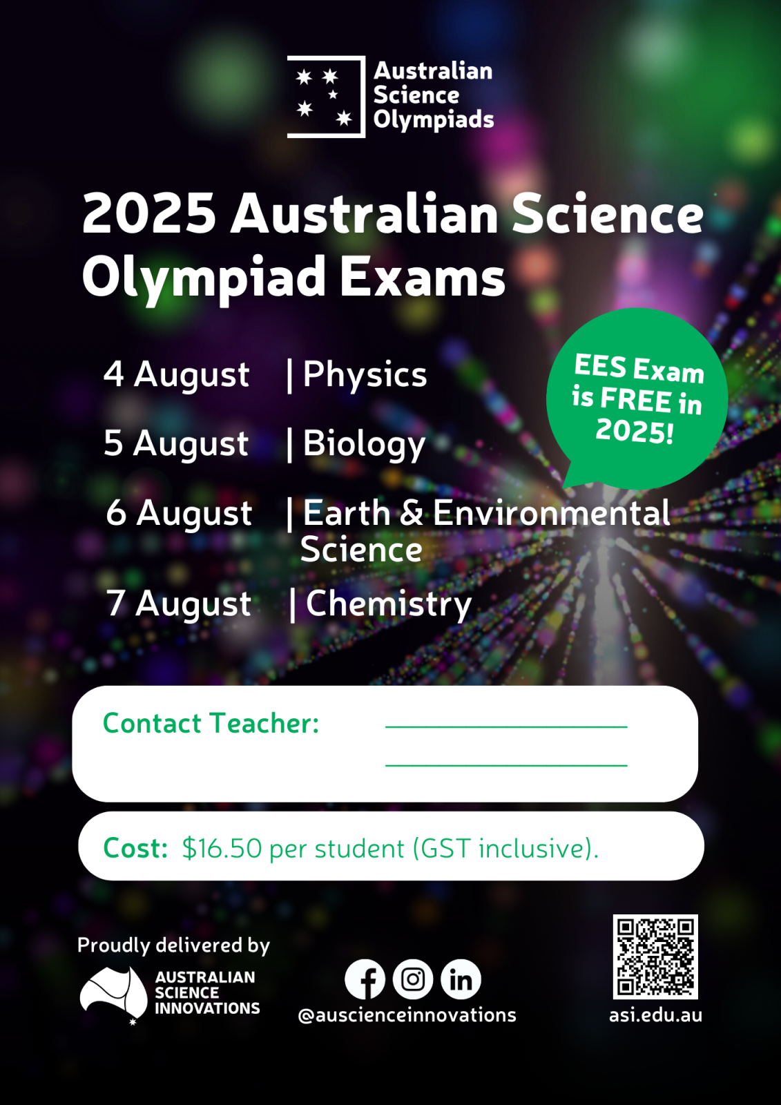 Australian Science Olympiads | Australian Science Innovations ...